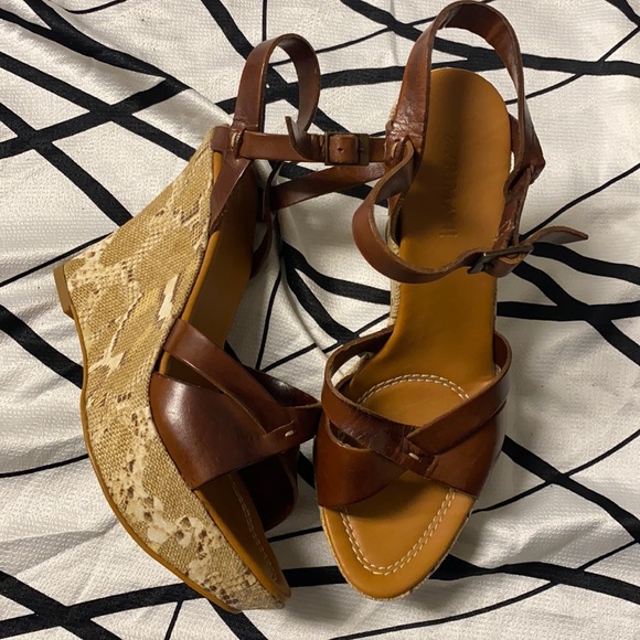 Italian | Shoes | Italian Leather Beautiful Platform Light Sandals Made ...